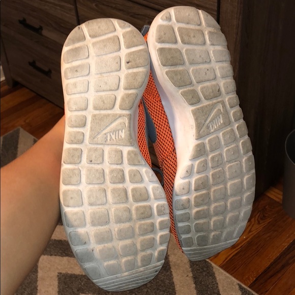 Nike | Shoes | Neon Orange Nike Roshe | Poshmark